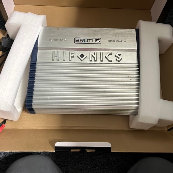 Car Audio, Video & GPS | Hifonics Amplifier 80 Watts | Poshmark